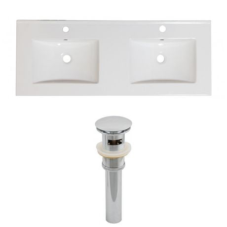 Click here for American Imaginations 48-In. W Ceramic Top Set Whi... prices