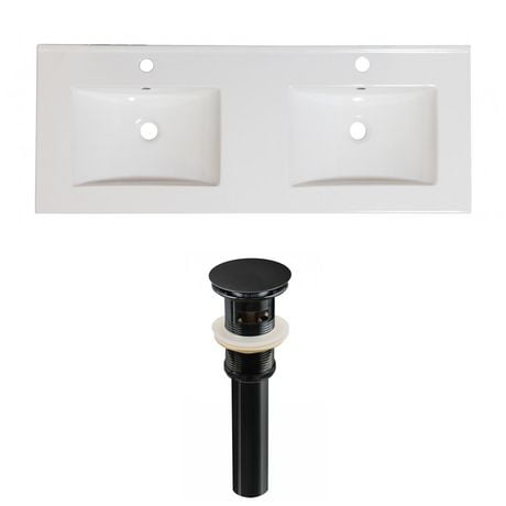 Click here for American Imaginations 48-In. W Ceramic Top Set Whi... prices