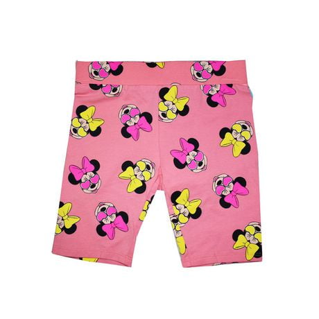 Click here for Girls Disney Suns Out Mouse Bike Shorts Coral L prices