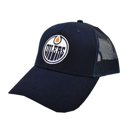 Click here for Mens Nhl Oilers Cap Blue One Size prices