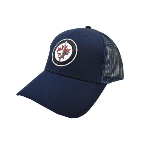 Click here for Mens Nhl Jets Cap Blue One Size prices