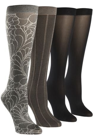 Happy Foot by McGregor Womens' 4 Pair Trouser Socks | Walmart.ca