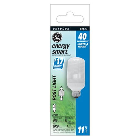 GE Energy Smart 11W Outdoor Post Light | Walmart Canada