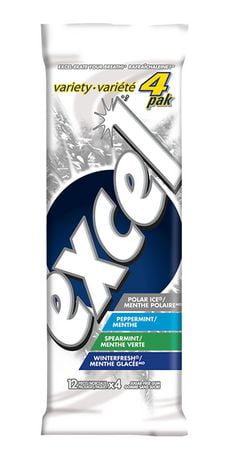 EXCEL® Gum- Variety 4 Pack, Excel Variety 4 Pack - Walmart.ca