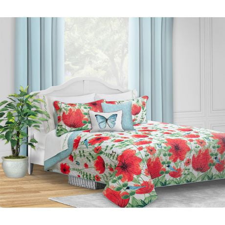 Click here for Safdie & Co. Quilt 3Pc Set K Botanix Multi King prices