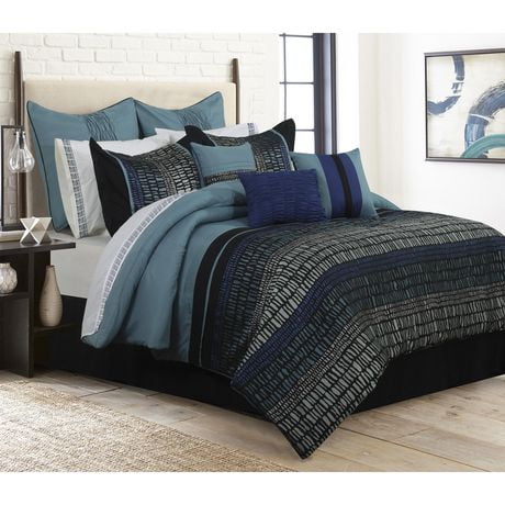 Click here for Safdie & Co. Comforter 7Pc Set D Atlantis Multi Do... prices