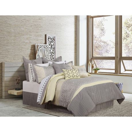 Click here for Safdie & Co. Comforter 7Pc Set D Calibre Multi Dou... prices