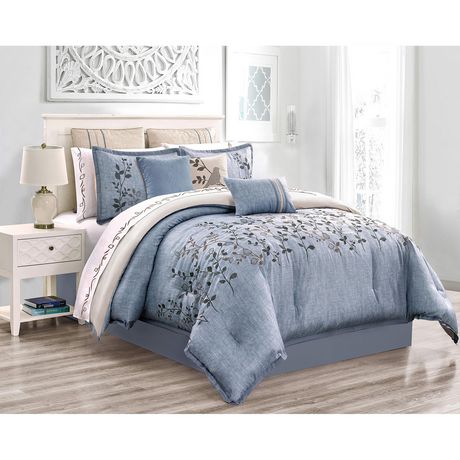 Click here for Safdie & Co. Comforter Set 7Pc Q Enya Multi Queen prices
