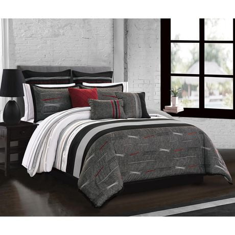 Click here for Safdie & Co. Comforter Set 7Pc K Zumi Multi King prices