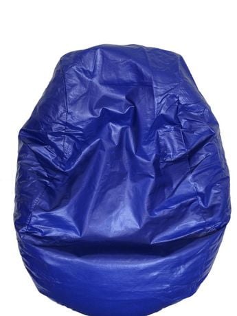 Click here for Boscoman Teardrop Adult Vinyl Beanbag Chair Blue prices
