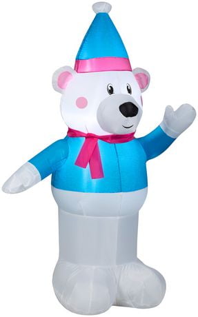 Airblown® 4' Inflatable Polar Bear - Walmart.ca