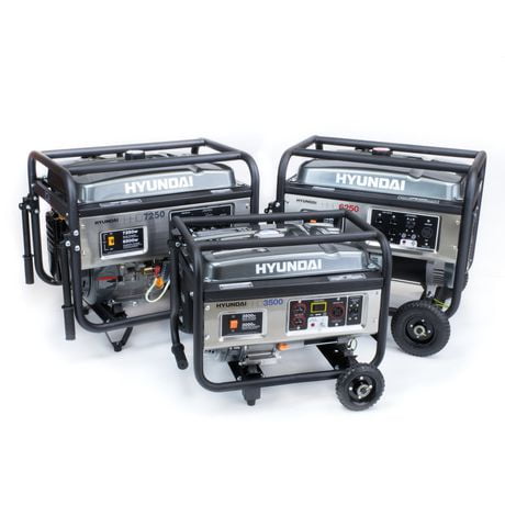 Hyundai Power Equipment Hyundai HHD6250 6250W Gas Powered Portable ...