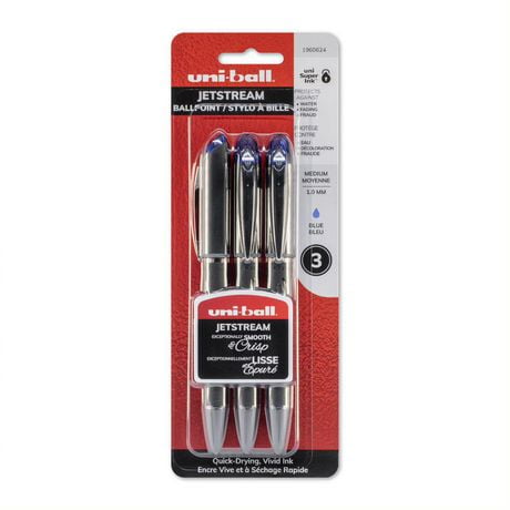 Click here for Uni-Ball Jetstream Stick Ball Pen 3 Per Card Blue... prices