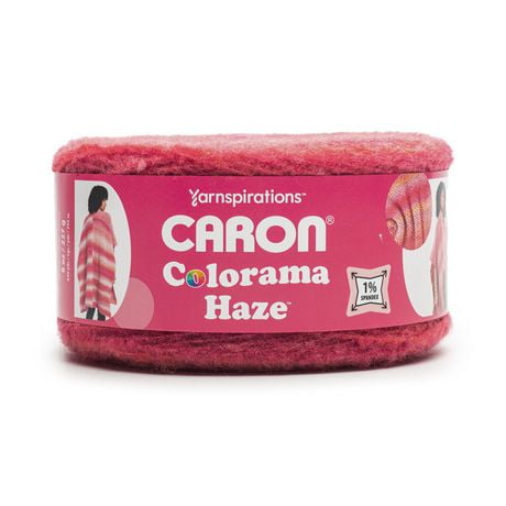 Caron® Colorama Haze™ Yarn, Fiber blend #4 Medium, 8oz/227g, 649 Yards ...