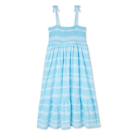 Click here for George Girls Smocked Dress Turquoise Xl prices