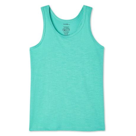Click here for George Girls Solid Tank Top Green Xs prices