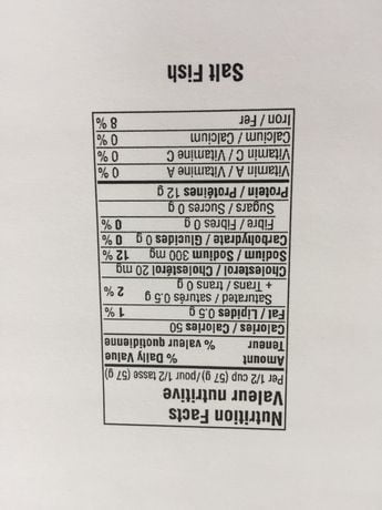 Purity Salt Fish | Walmart Canada