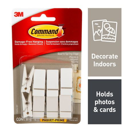 Click here for Command Quartz Spring Clips  17089Q-8Ef Brushed Ni... prices