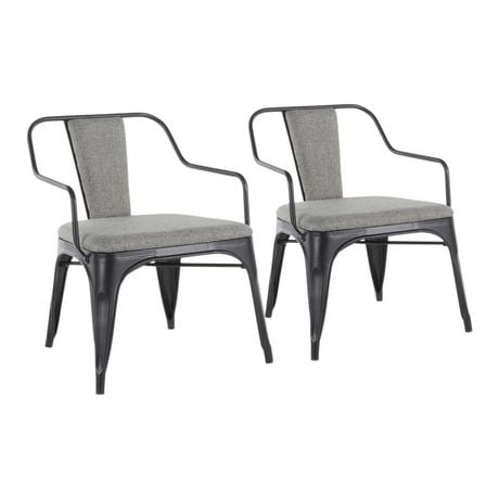 Click here for Oregon Accent Chair From Lumisource  Set Of 2 Grey prices