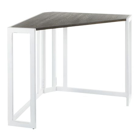 Click here for Roman Corner Desk From Lumisource White prices