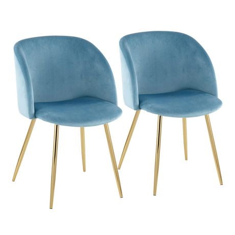 Click here for Fran Dining Chair From Lumisource  Set Of 2 Blue prices
