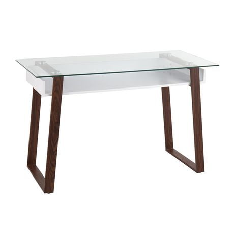 Click here for Duke Desk From Lumisource White prices