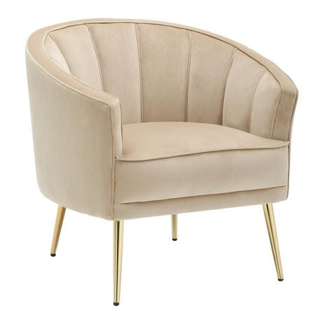 Click here for Tania Accent Chair From Lumisource Beige prices