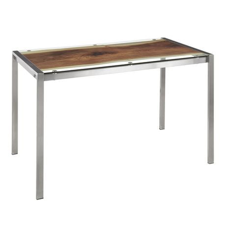 Click here for Live Edge Dining Table From Lumisource Brown prices