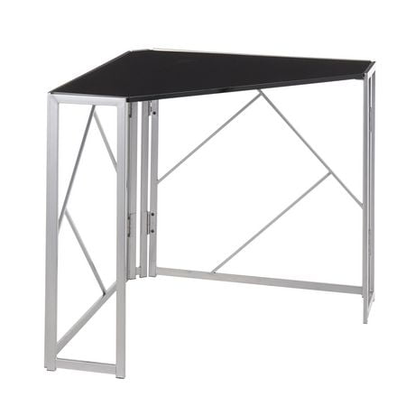 Click here for Folia Corner Desk From Lumisource Black prices