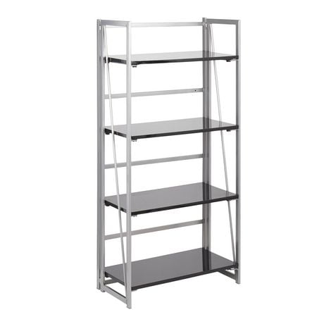 Click here for Folia Bookcase From Lumisource Black prices