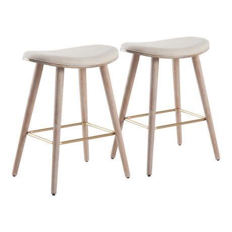 Click here for Saddle Counter Height Stool From Lumisource  Set O... prices