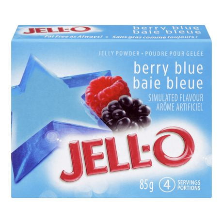 JELL-O Jelly Powder Berry Blue, JELL-O Jelly Powder Berry Blue 85 g ...