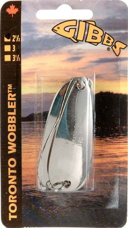 Gibbs Toronto Wobbler #2-1/2 - Nickel/Copper | Walmart Canada
