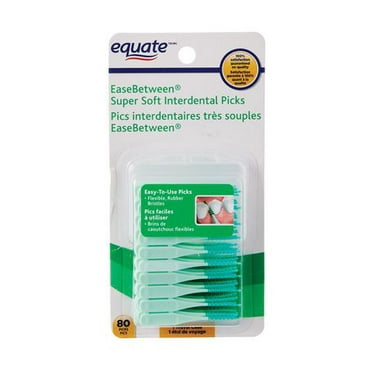 GUM Soft-Picks Advanced Dental Picks, Curved Design, Precision Control ...