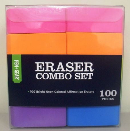 PEN+GEAR Neon Erasers | Walmart Canada