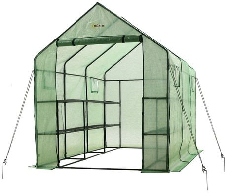 Click here for O Grow Ogrow 117L X 67 W X 83 H 2-Tier 12-Shelf Po... prices