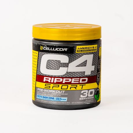 Cellucor C4 Sport Pre Workout Arctic Snow Cone 30 Servings | Walmart Canada