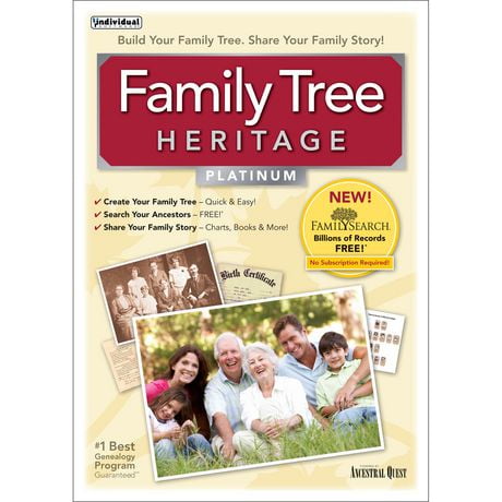 Family Tree Heritage Platinum | Walmart Canada