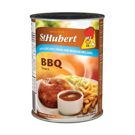 St-Hubert BBQ Sauce - 25% less salt | Walmart Canada