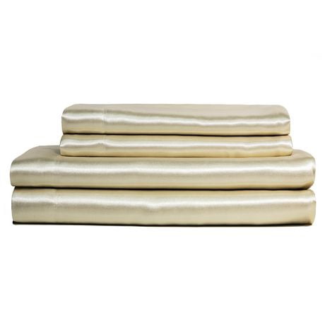 Luxury Satin Super Soft Sheet Sets - Walmart.ca