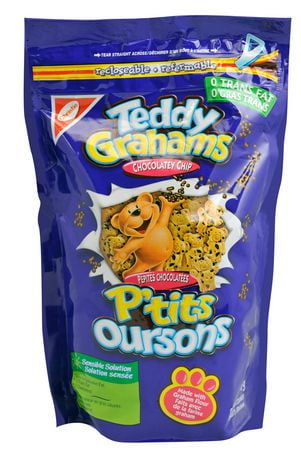 Teddy Grahams Chocolate Chip Crackers | Walmart.ca