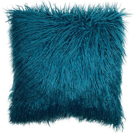 Click here for Hometrends Mongolian Decorative Pillow Teal 18 X 1... prices
