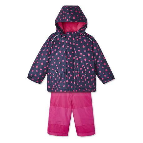 George Baby Girls' 2-Piece Snowsuit | Walmart Canada