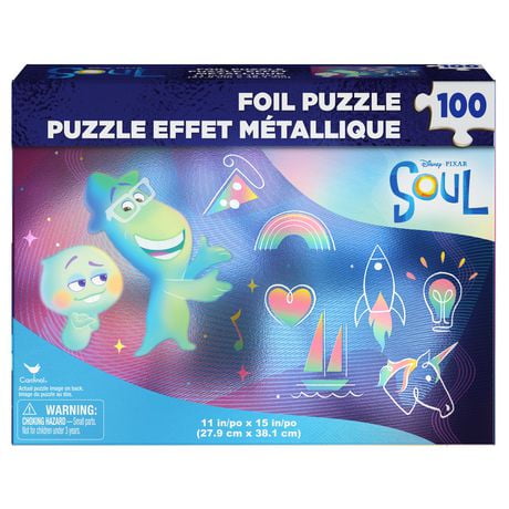 Pixar, Soul, Puzzle avec effet métallique de 100 pièces, pour les ...