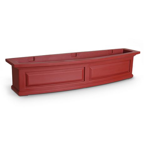 Click here for Mayne Nantucket 4Ft Window Box - Espresso Red prices