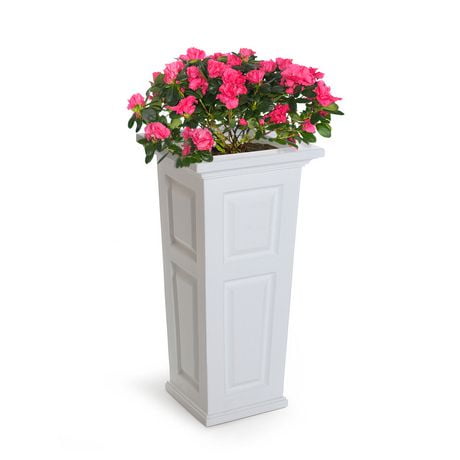 Click here for Mayne Nantucket Tall Planter White prices