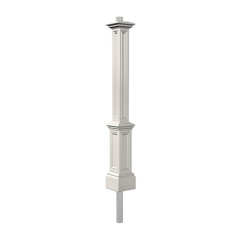 Click here for Mayne Signature Lamp Post With Mount White 89X95 I... prices