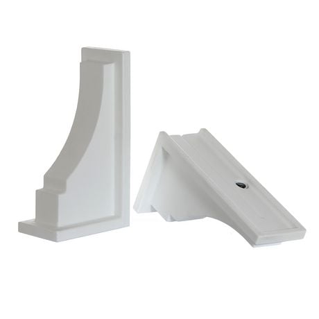 Click here for Mayne Fairfield Decorative Brackets (2Pk) White prices