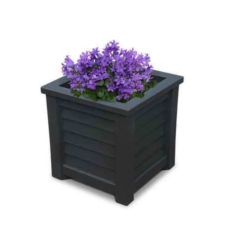 Click here for Mayne Lakeland 16X16 Patio Planter Black prices