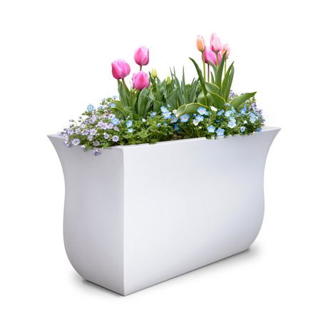 Click here for Mayne Valencia 36X16 Planter White prices